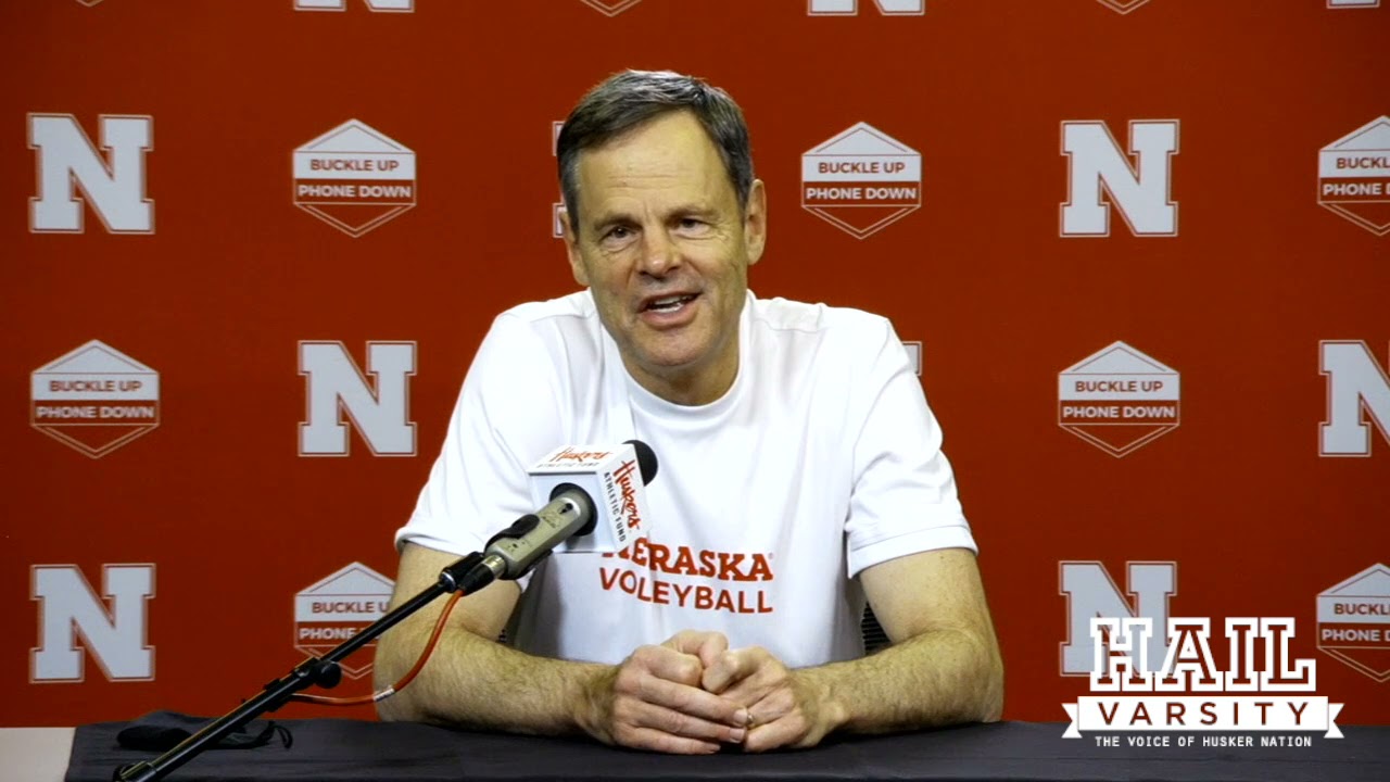 Nebraska Volleyball: John Cook on Canceled Penn State Match - YouTube
