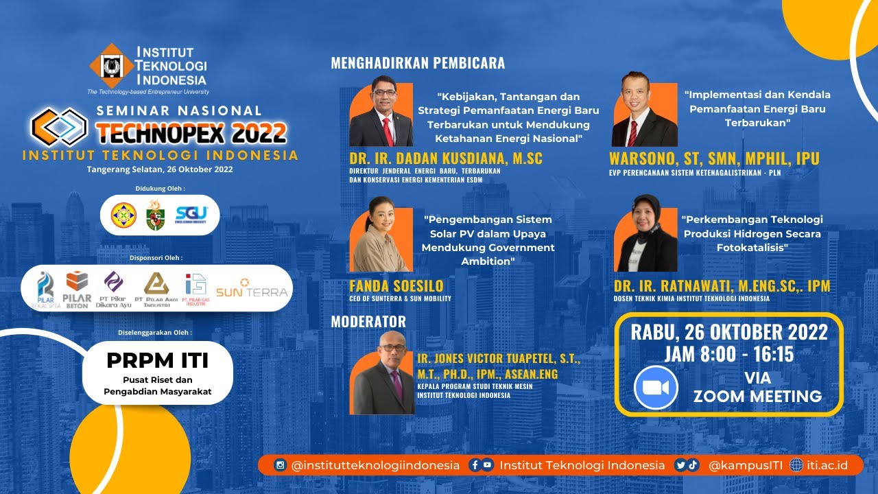 [TEASER] SEMINAR NASIONAL TECHNOPEX ITI 2022 - YouTube