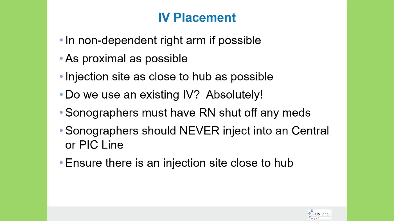 IAC & ICUS Present: Introduction to Contrast Enhanced Ultrasound for ...