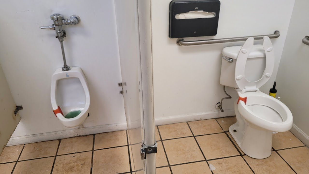 [BT] Harbor Freight Men's Restroom Full Shoot (Asheville, NC) - YouTube