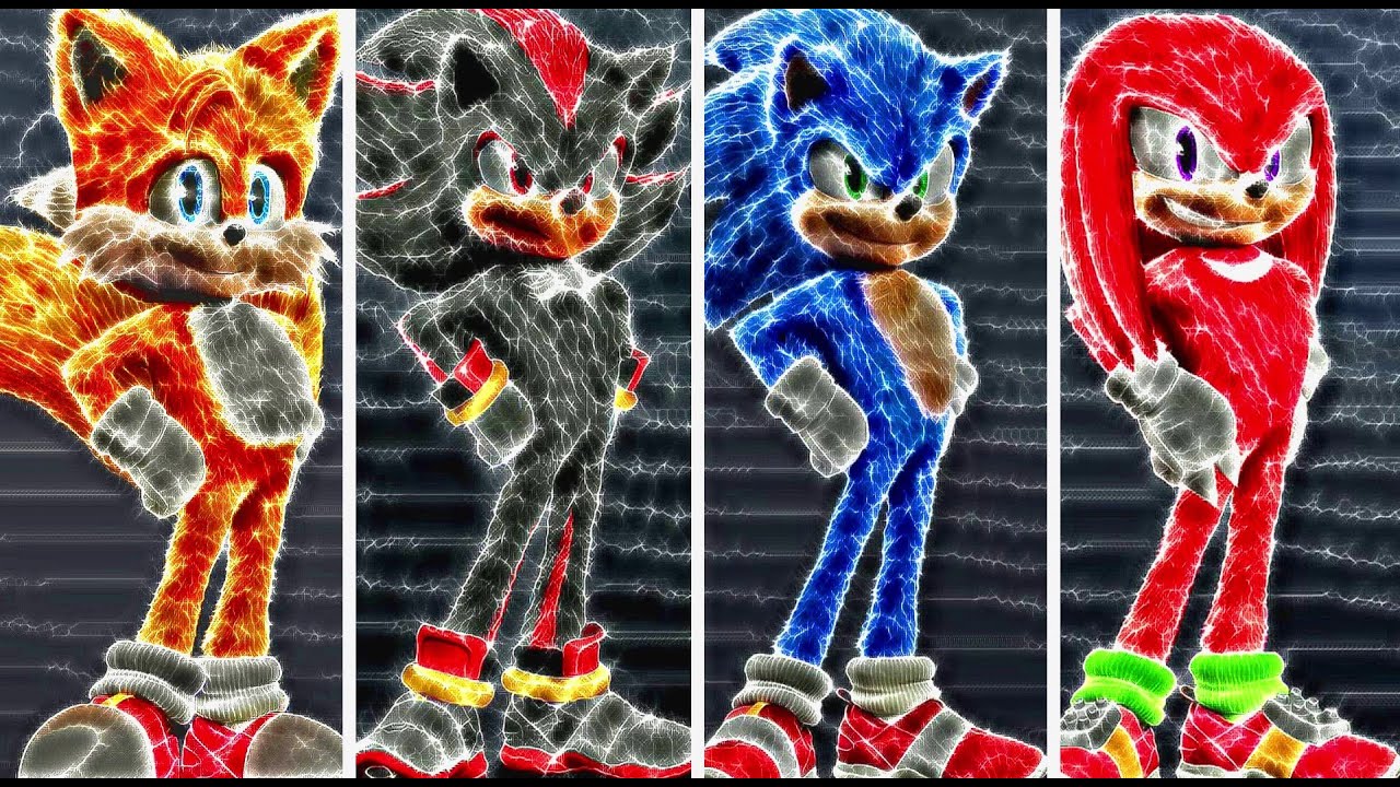 Sonic The Hedgehog Movie New Transformations For Characters - YouTube