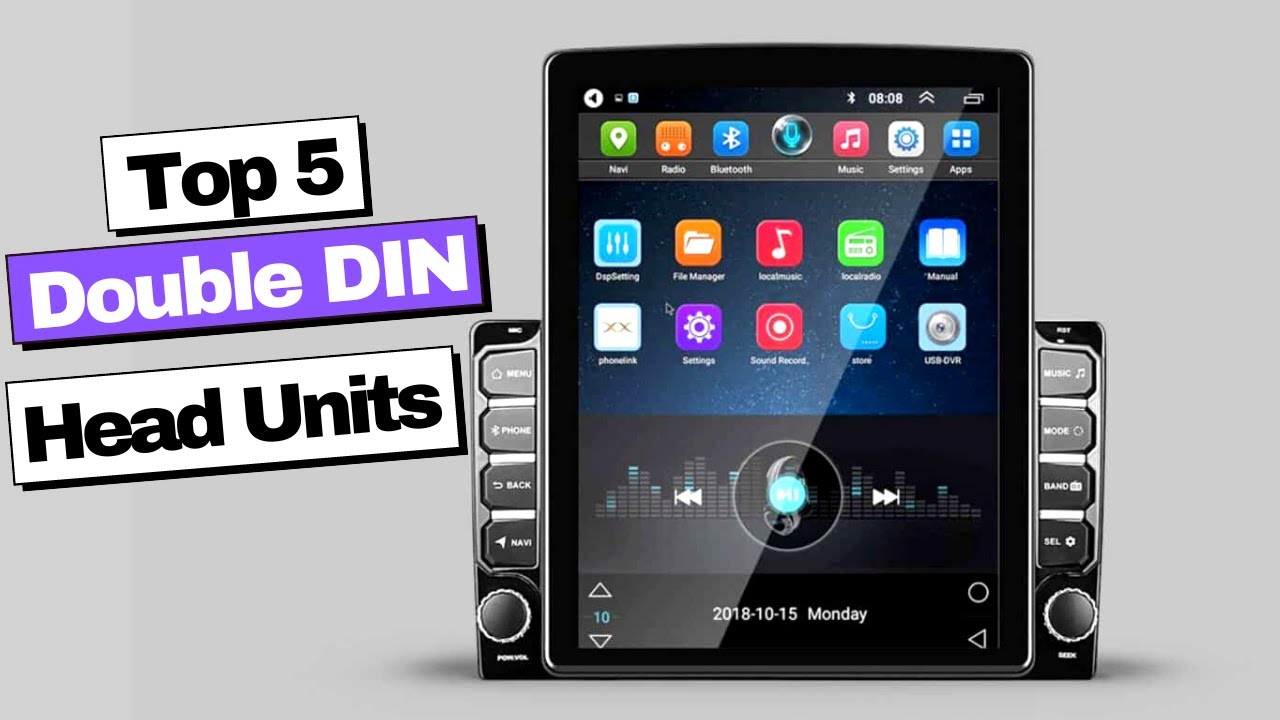 5 BEST Double Din Head Units 2023 - YouTube