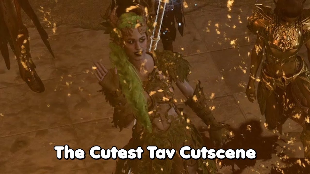 Baldur's Gate 3: The Cutest Tav Animation - YouTube