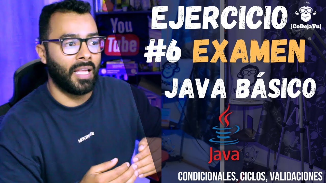 👨‍🏫Solución Ejercicio 6 Examen 👉JAVA BÁSICO👈 💻 🚀 - YouTube