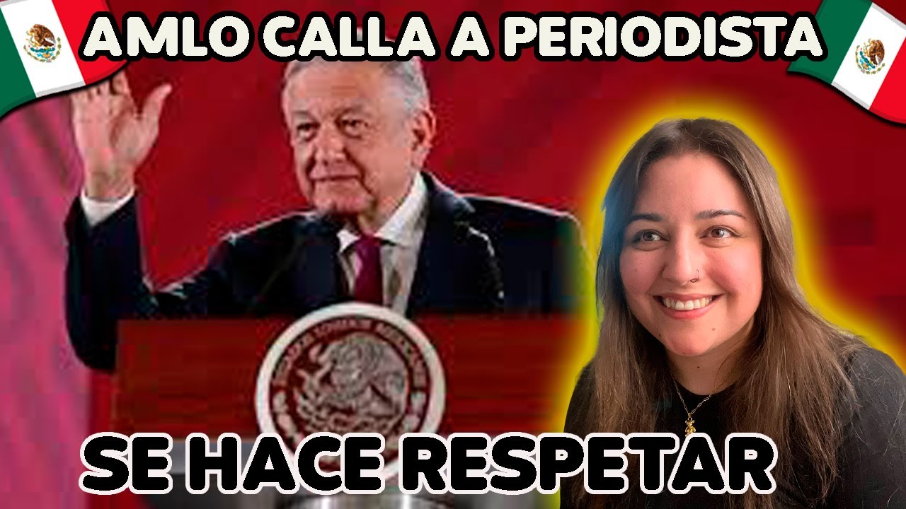 AMLO DANDO CÁTEDRA le responde a periodista extranjero - YouTube