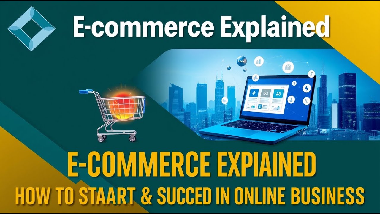 E-Commerce Explained: How to Start & Succeed in Online Business (Step ...