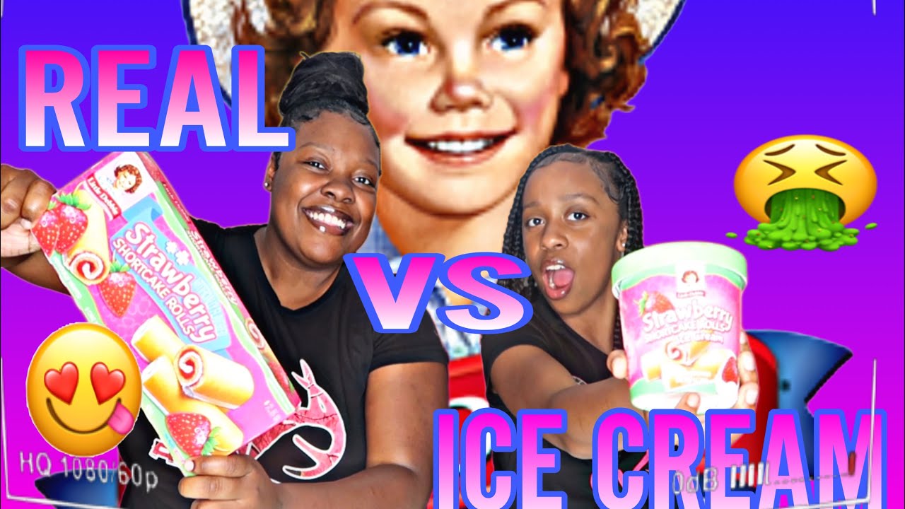 LITTLE DEBBIE: REAL VS ICE CREAM - YouTube