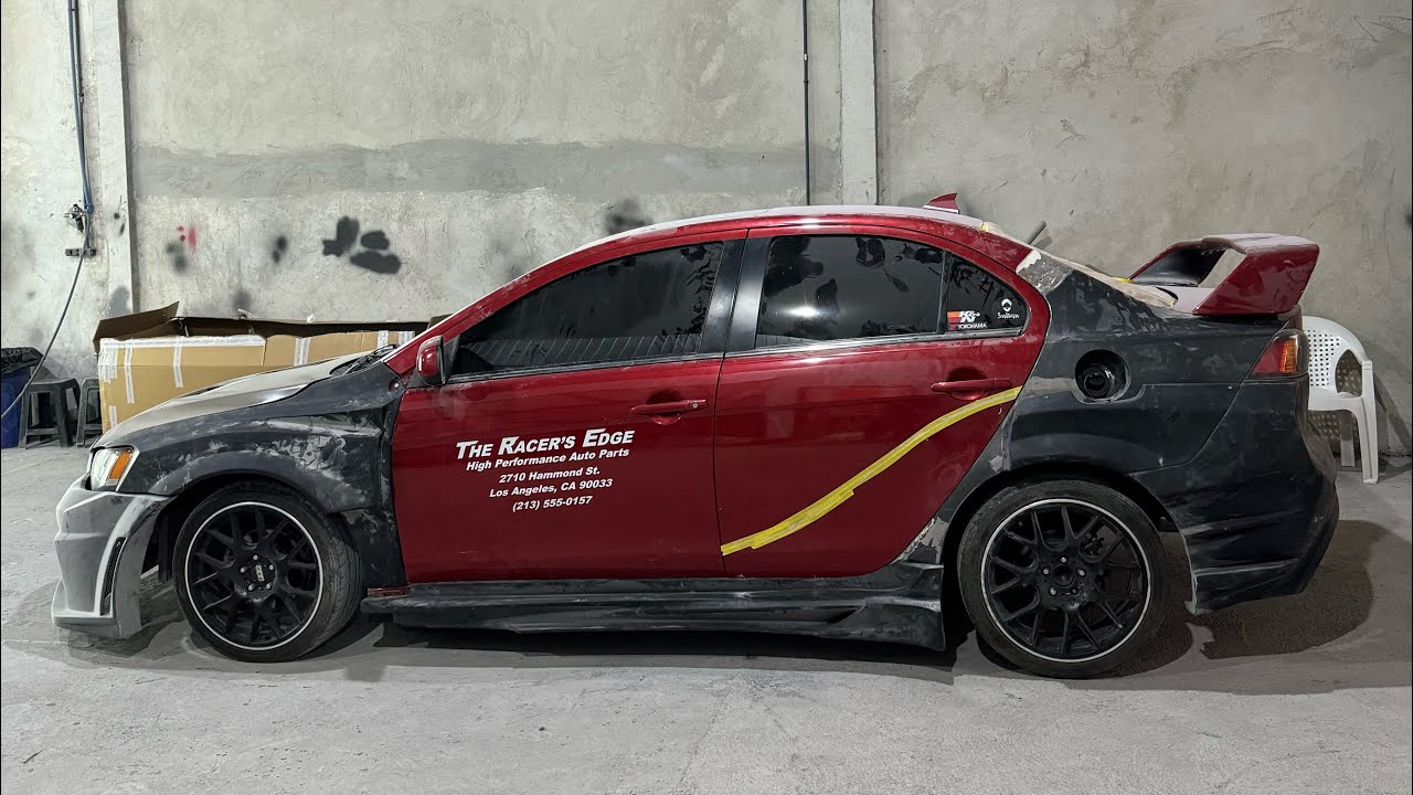 Projeto Lancer Wide Body Varis único no Brasil - YouTube