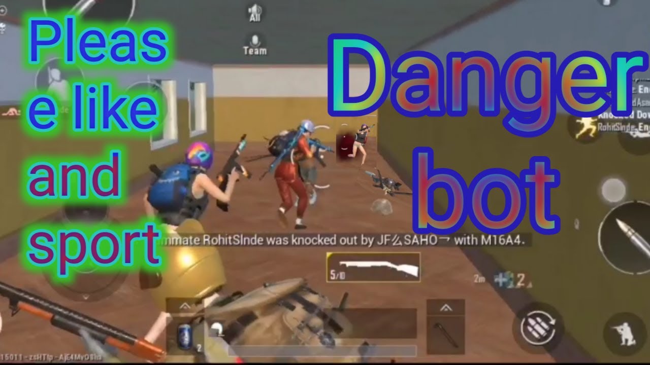 Danger bot mini 14 head hunter || tiger killer bot || tiger gaming 143 ...