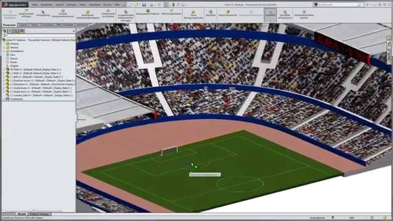 SOLIDWORKS Simulation: Football Special - YouTube