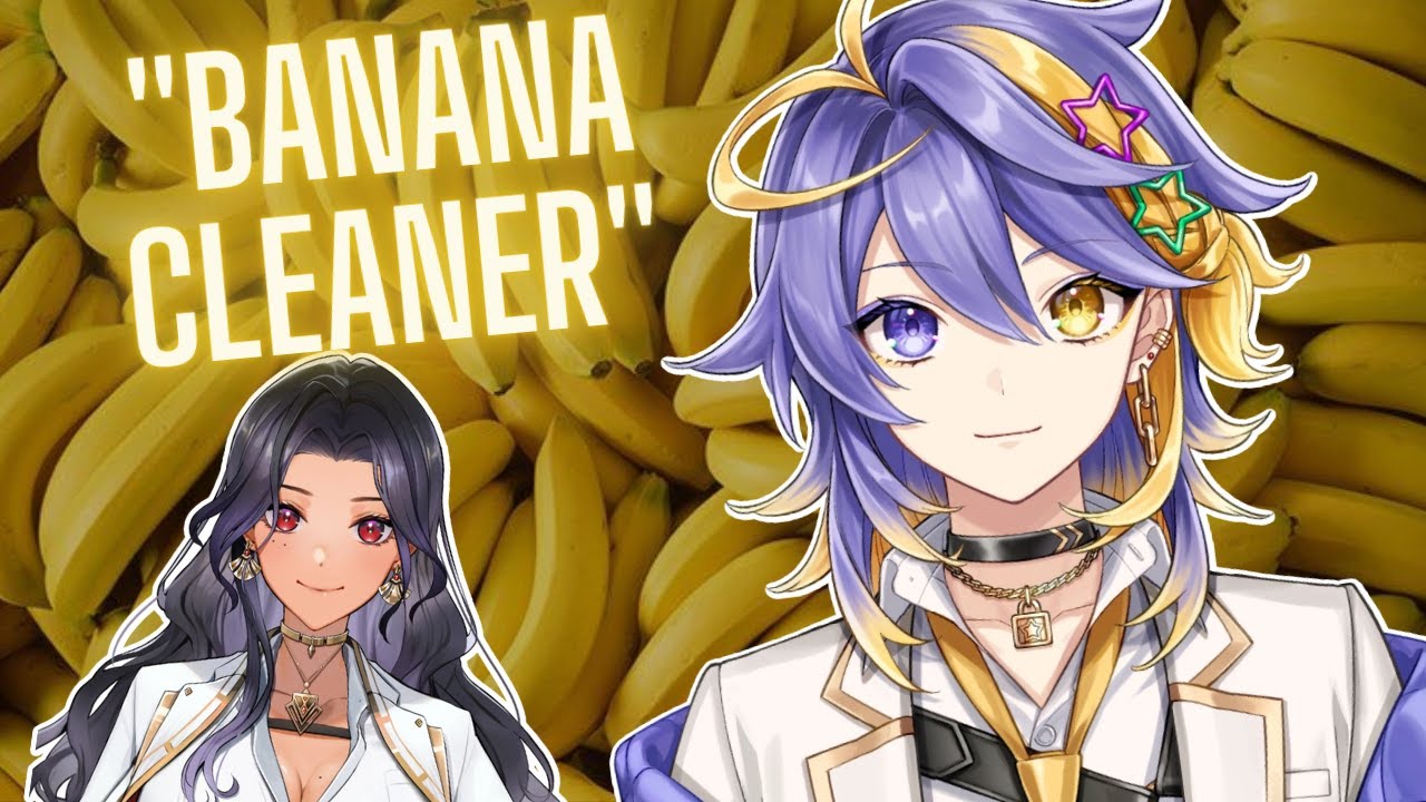 scarle suggests "banana cleaner" for ASMR [💫aster arcadia] - YouTube