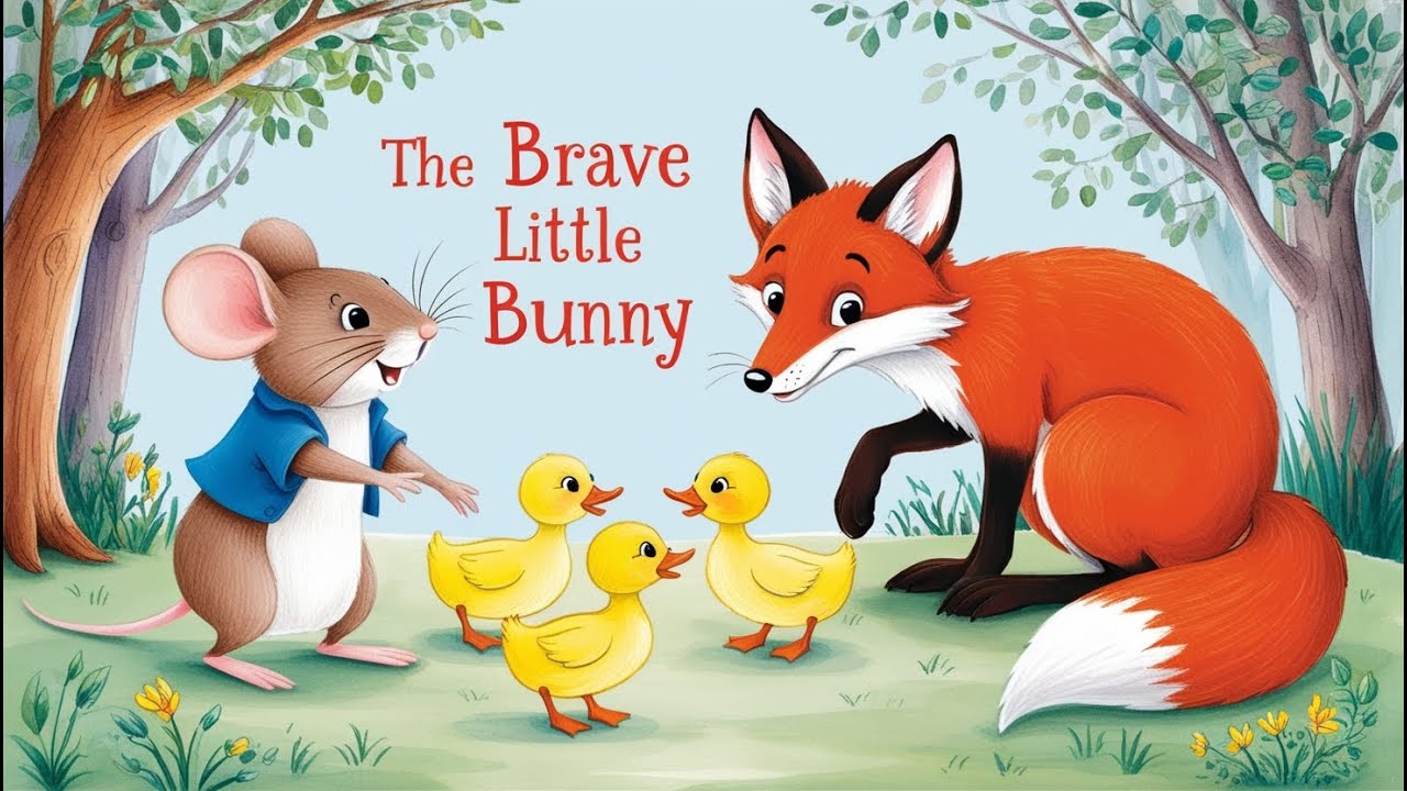 "🐰 The Brave Little Bunny: A Heartwarming Story for Kids 🌟 | Bedtime ...