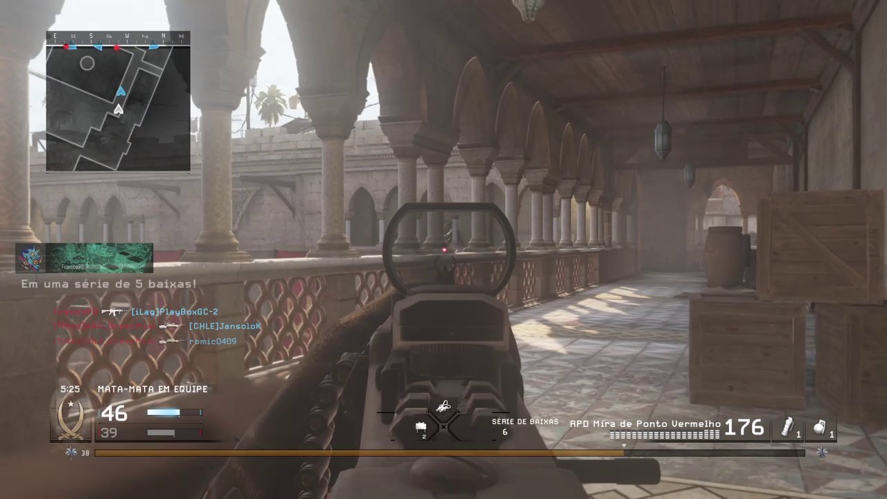 #11 COD 4 REMASTERED - TDM - SHOWDOWN - LMG(RPD) - PT-BR - YouTube