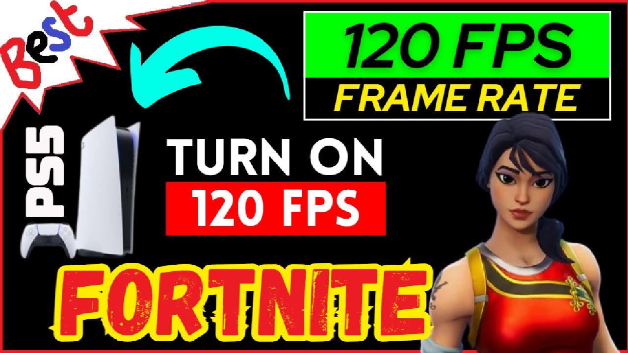 How to Activate 120 FPS on Fortnite PS5 2024 - YouTube