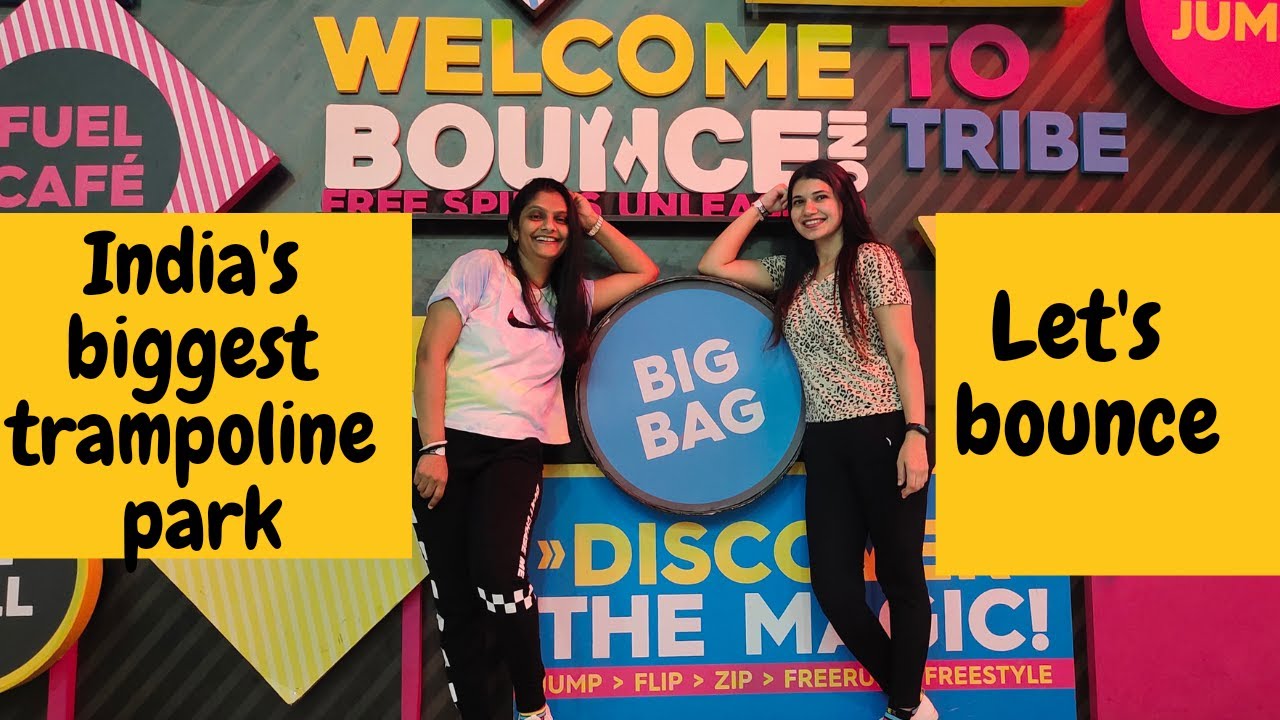 Bounce|Infiniti mall Malad|India's biggest trampoline park|Play area ...