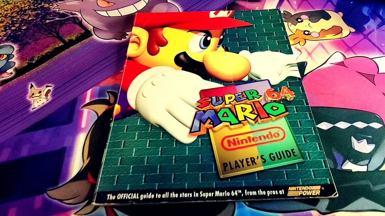 Mario 64 Player's Guide Lazy Flip-Through #asmr - YouTube