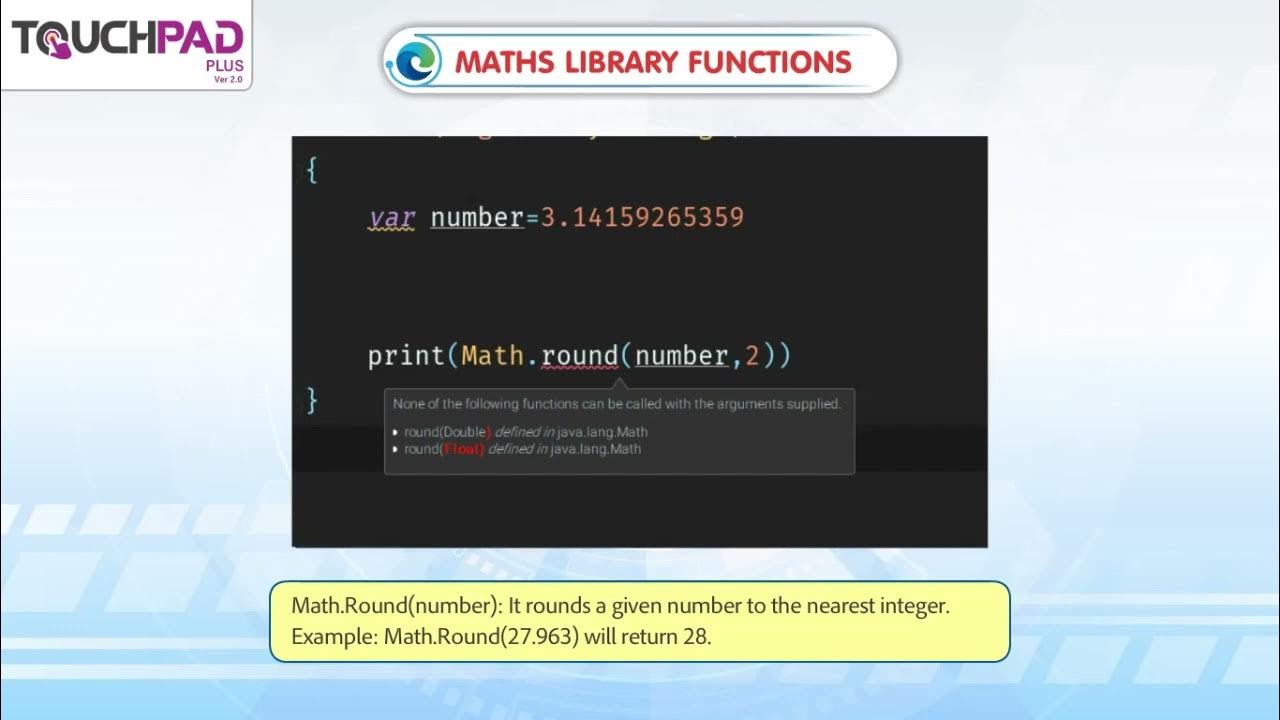 Maths library Functions and Sample programs in Small Basic - YouTube