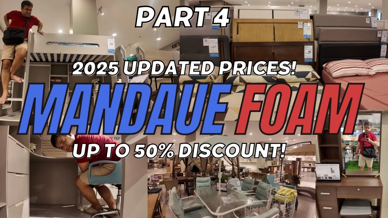 MANDAUE FOAM | BED FRAMES, BUNK BED, FOAM, OUTDOOR FURNITURE & VANITY ...