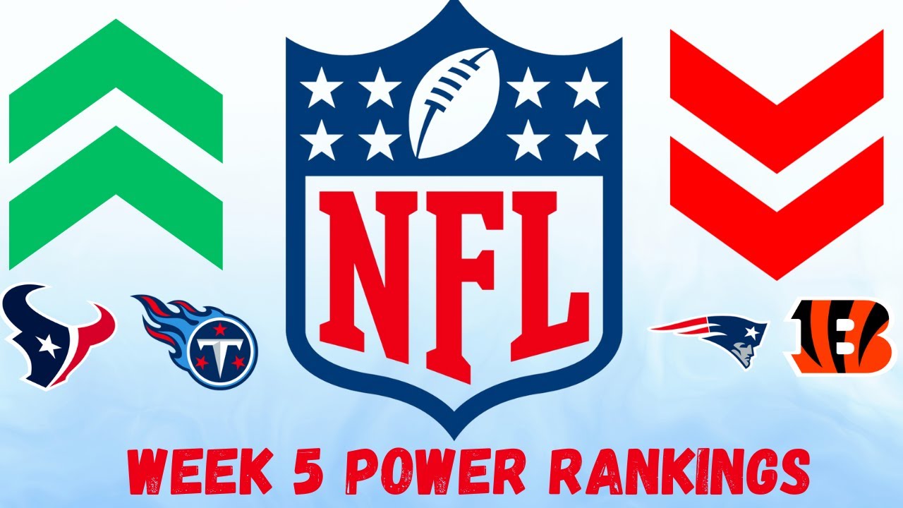 NFL Week 5 Power Rankings - YouTube