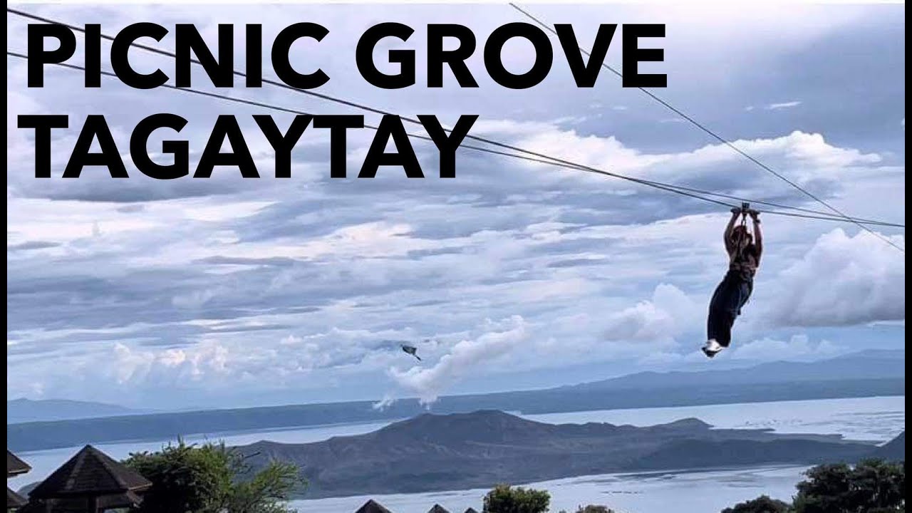 PICNIC GROVE TAGAYTAY | ZIPLINE | Jamaizen - YouTube