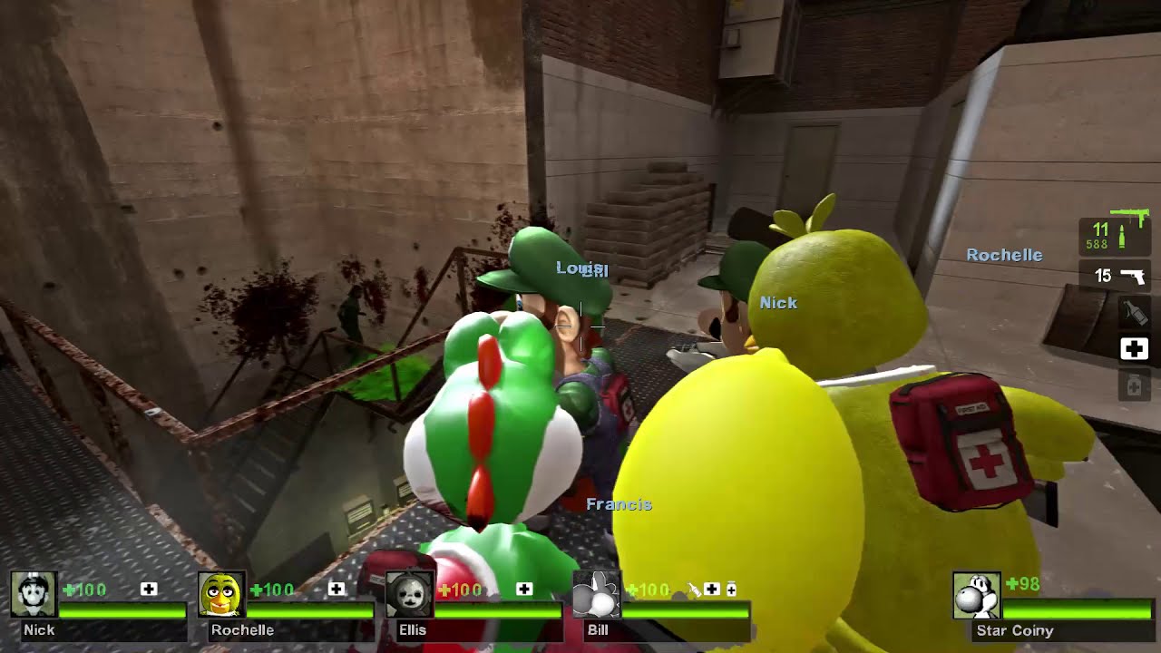 Yoshi In L4D2 - Death Aboard - YouTube