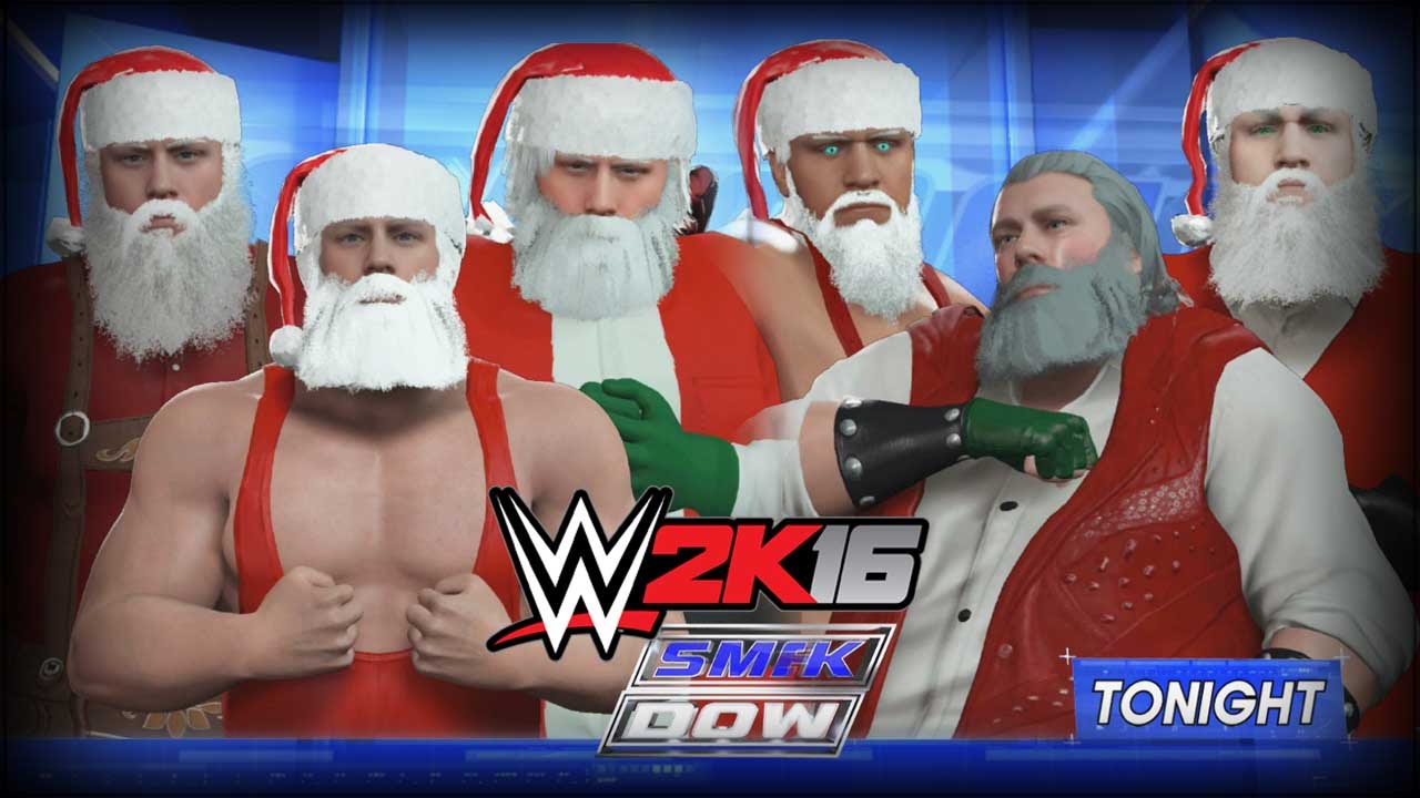 WWE 2K16 - Santa VS Santa VS Santa VS Santa VS Santa VS Santa (Battle ...