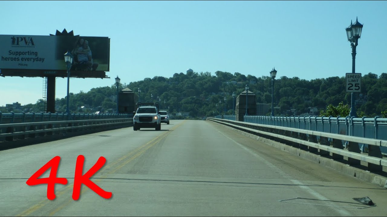 ⁴ᴷ 31st Street Bridge southbound [4K VIDEO] - YouTube