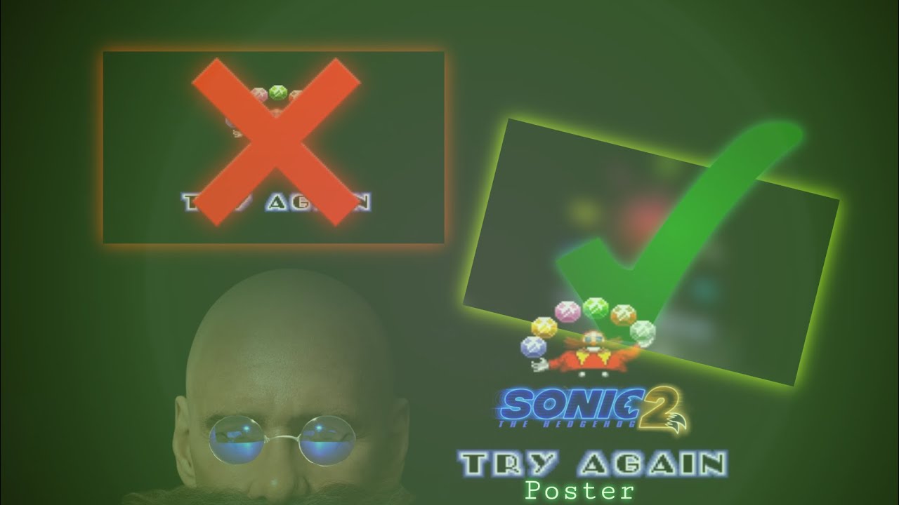 [RareGalaxy5] Making A Remake Of The “Try Again” Screen From Sonic 1 ...