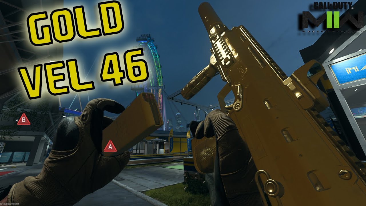 Unlocking GOLD Vel 46 + Best Class Set Up (Modern Warfare 2) - YouTube