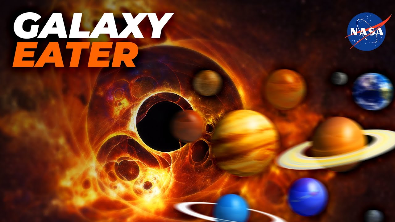 NASA FINDS GALAXY EATING SPACE OBJECT!!! - YouTube