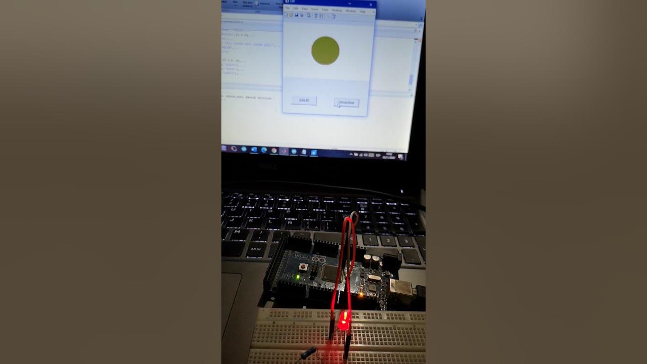 Control De Led Con GUI de Matlab. - YouTube