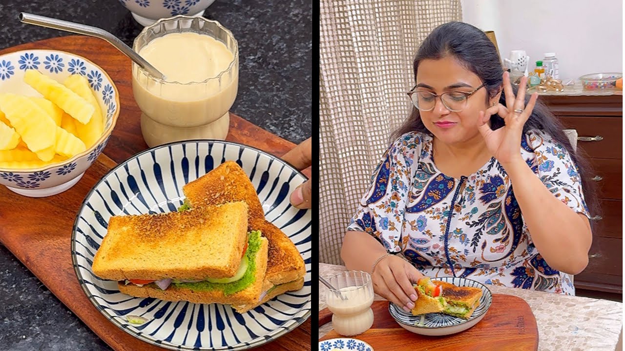 Aaj apna favourite nashta banaya, hamesha se khati aa rahi hu par bahut time bad banaya # ...