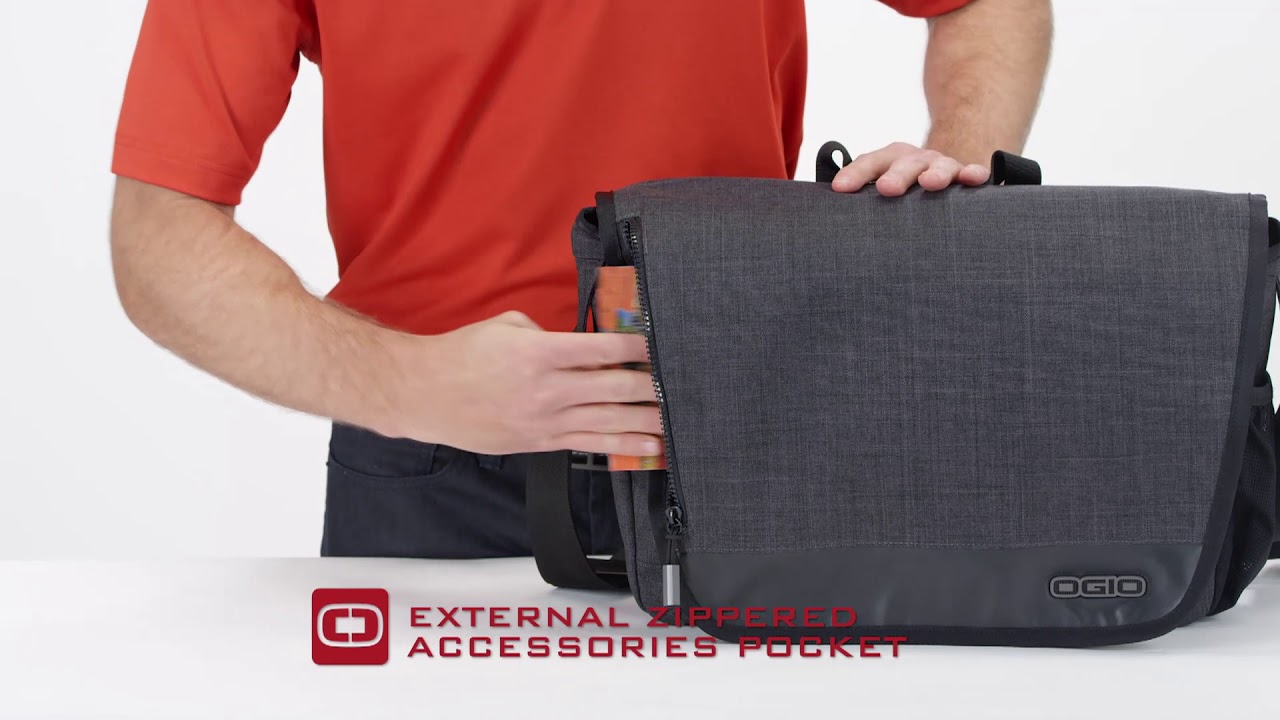 Ogio 417041 Sly Messenger Bag A2ZClothing.com - YouTube