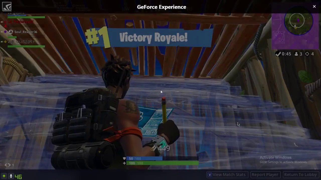 FORTNITE DEFAULT SKIN WINS FIRST-GAME ON!! - YouTube