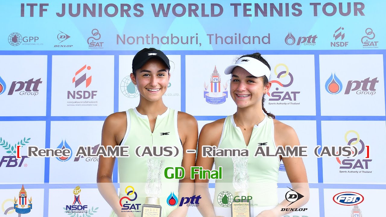 ITF Juniors World Tennis Tour J200 (1) GD Final - Renee ALAME AUS ...