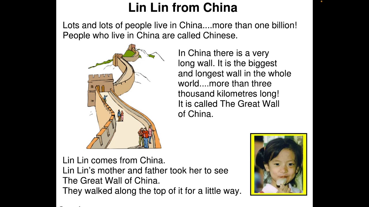 Lin Lin from China. - YouTube