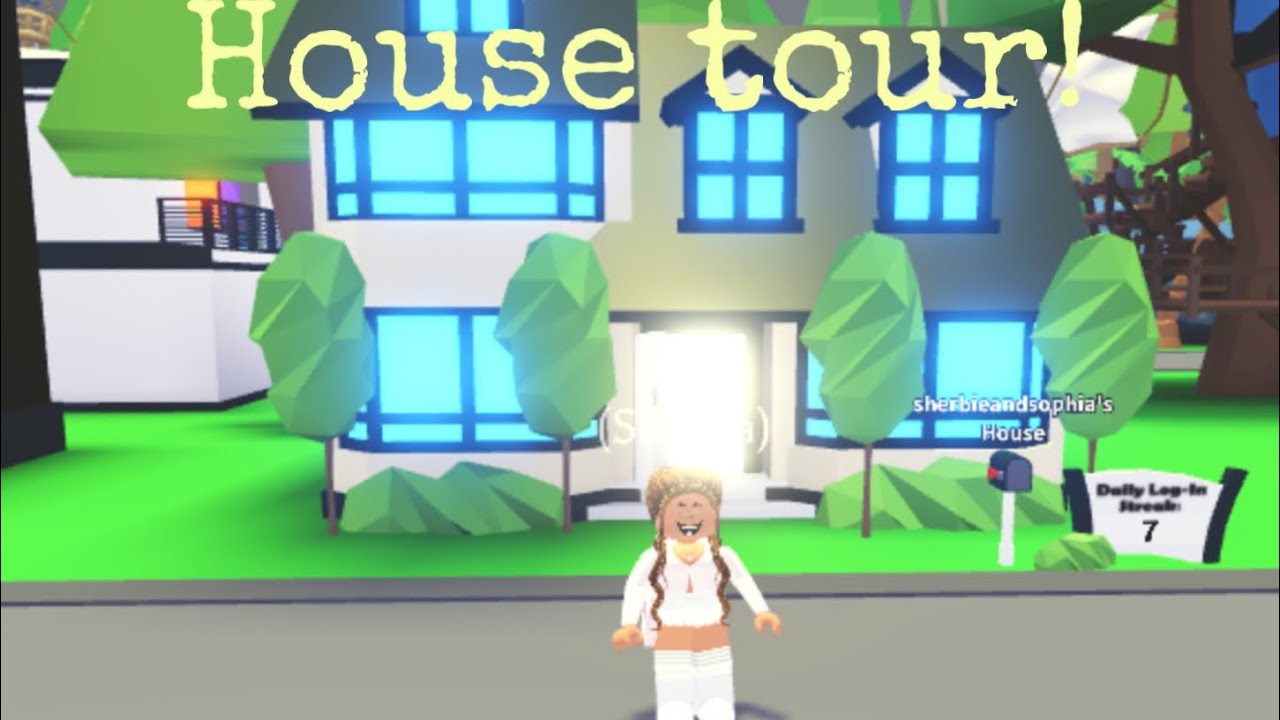 House tour estate |adopt me roblox - YouTube