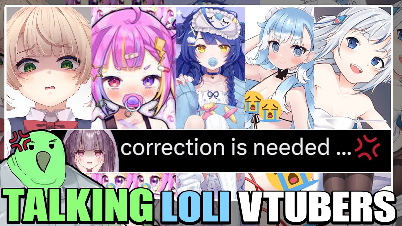 Talking About The Loli Video And Loli Vtubers - YouTube