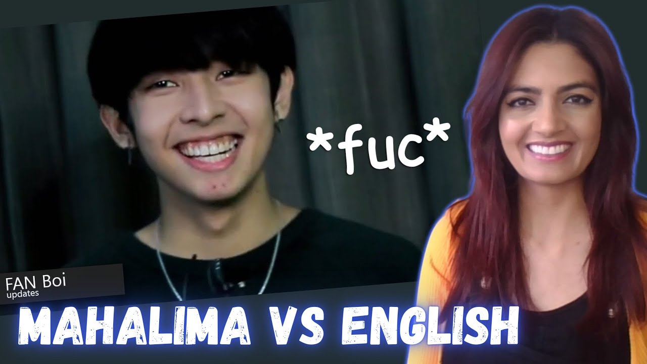 MAHALIMA speaking English but there is only one brain cell! - YouTube