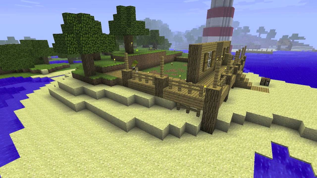 Minecraft Time Lapse- House Part 1 - YouTube