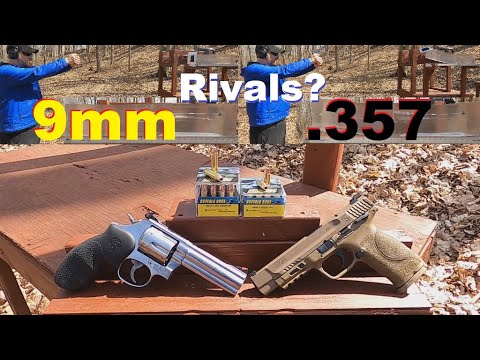 STOP Saying 9mm RIVALS .357 MAGNUM! Buffalo Bore 9mm 147 gr +P+ VS ...