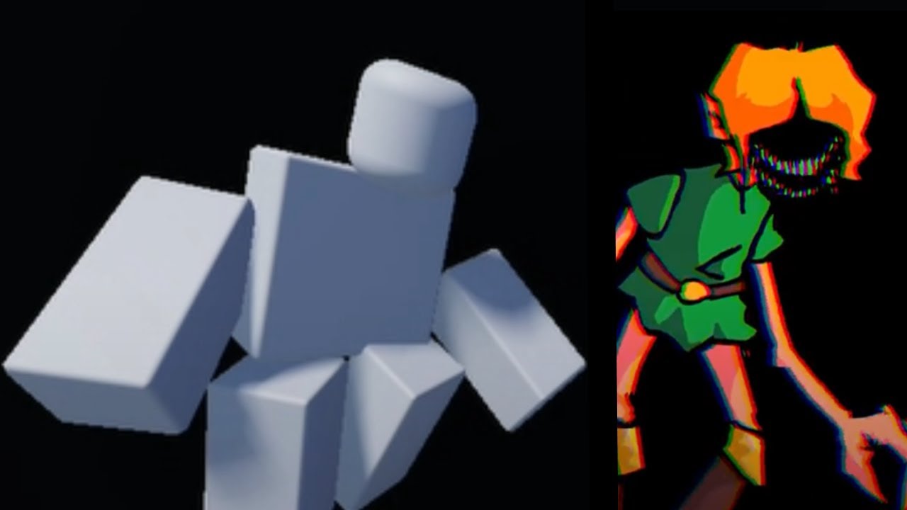 FNF VS Ben Drowned Mic Of Time - Sorrow Roblox "Ben Drowned" Animation ...