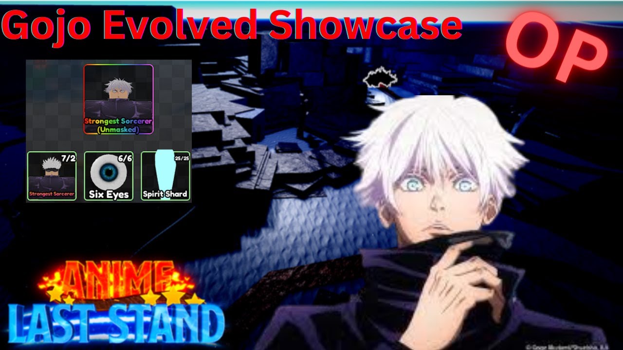 Anime Last Stand Gojo Evolved Showcase | Roblox - YouTube
