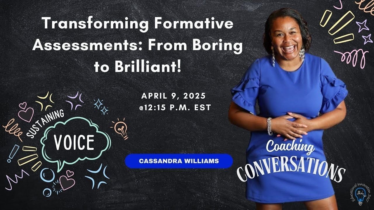 Transforming Formative Assessments: From Boring to Brilliant! - YouTube
