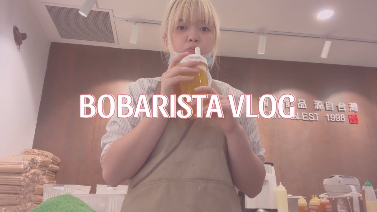 A DAY WORKING AS A BOBARISTA | Working at bubble tea store vlog⭐️ - YouTube