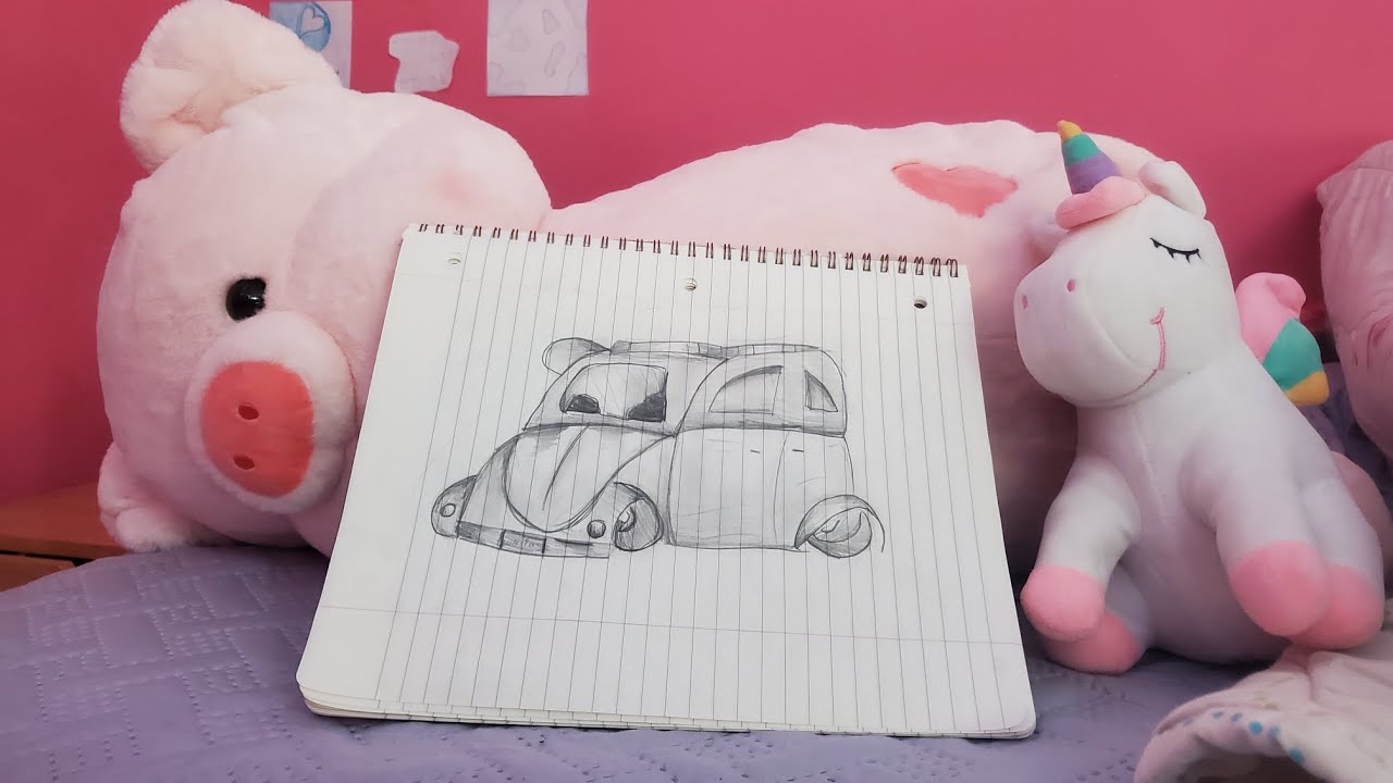 tutorial de cómo dibujar un auto - los pasatiempos de viki - YouTube