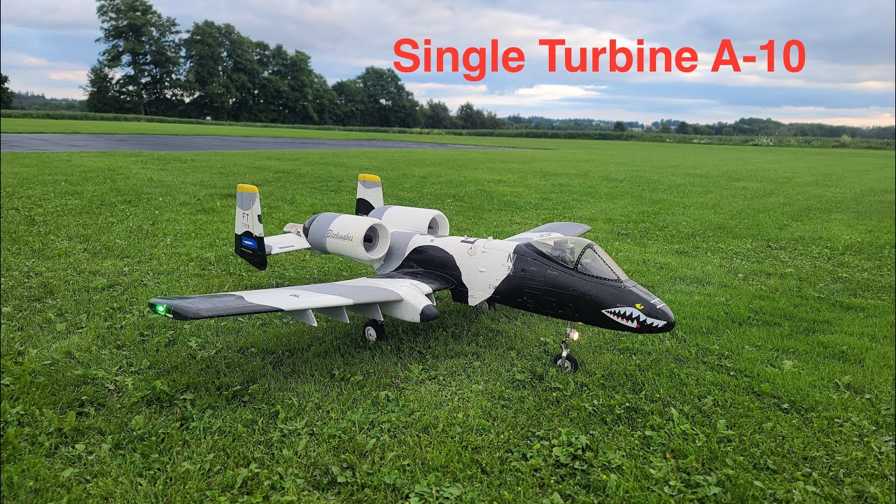 Freewing A10 80mm twin EDF | SINGLE turbine conversion | K45 G2 Jet ...