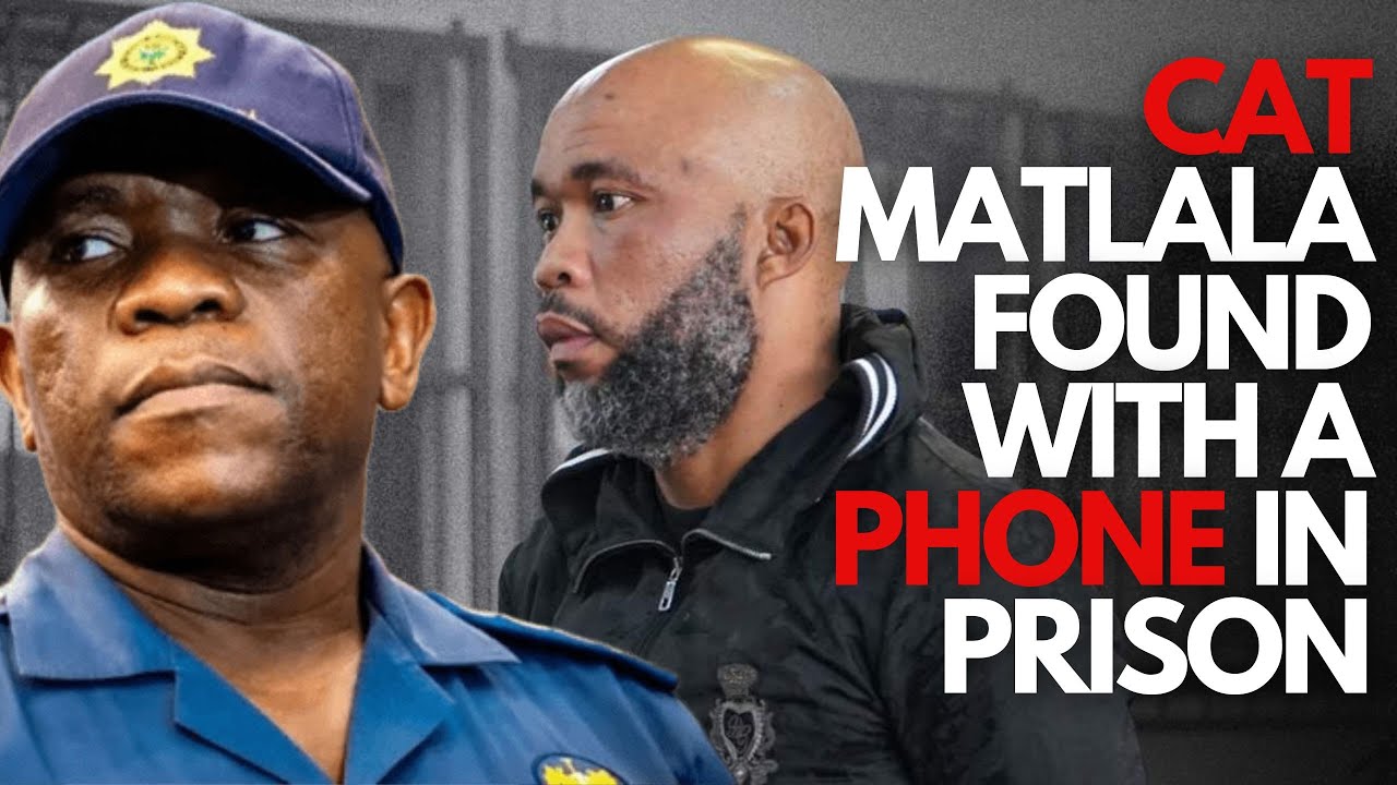 Cat Matlala Found With Another Phone In Prison - YouTube