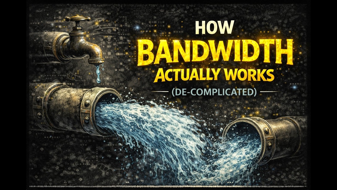 How Bandwidth Actually Works - YouTube