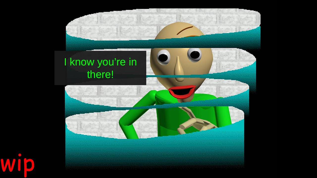 [IT'S OUT NOW!!] Baldi Dismissal (+), yeah I'm remaking it again. (WIP ...